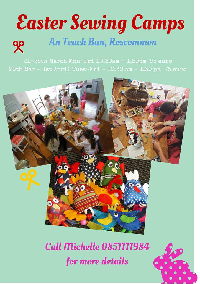 Easter Kids Sewing Camps