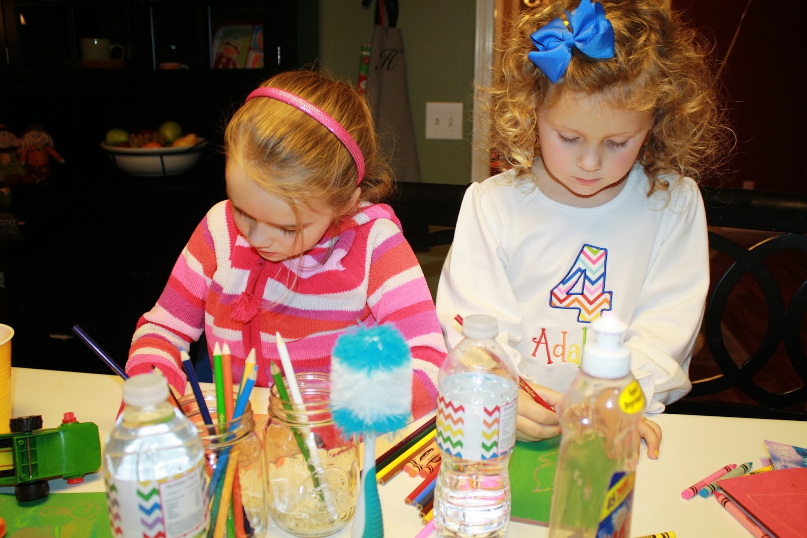 One more made four!: Adalyn's Art Birthday Party!