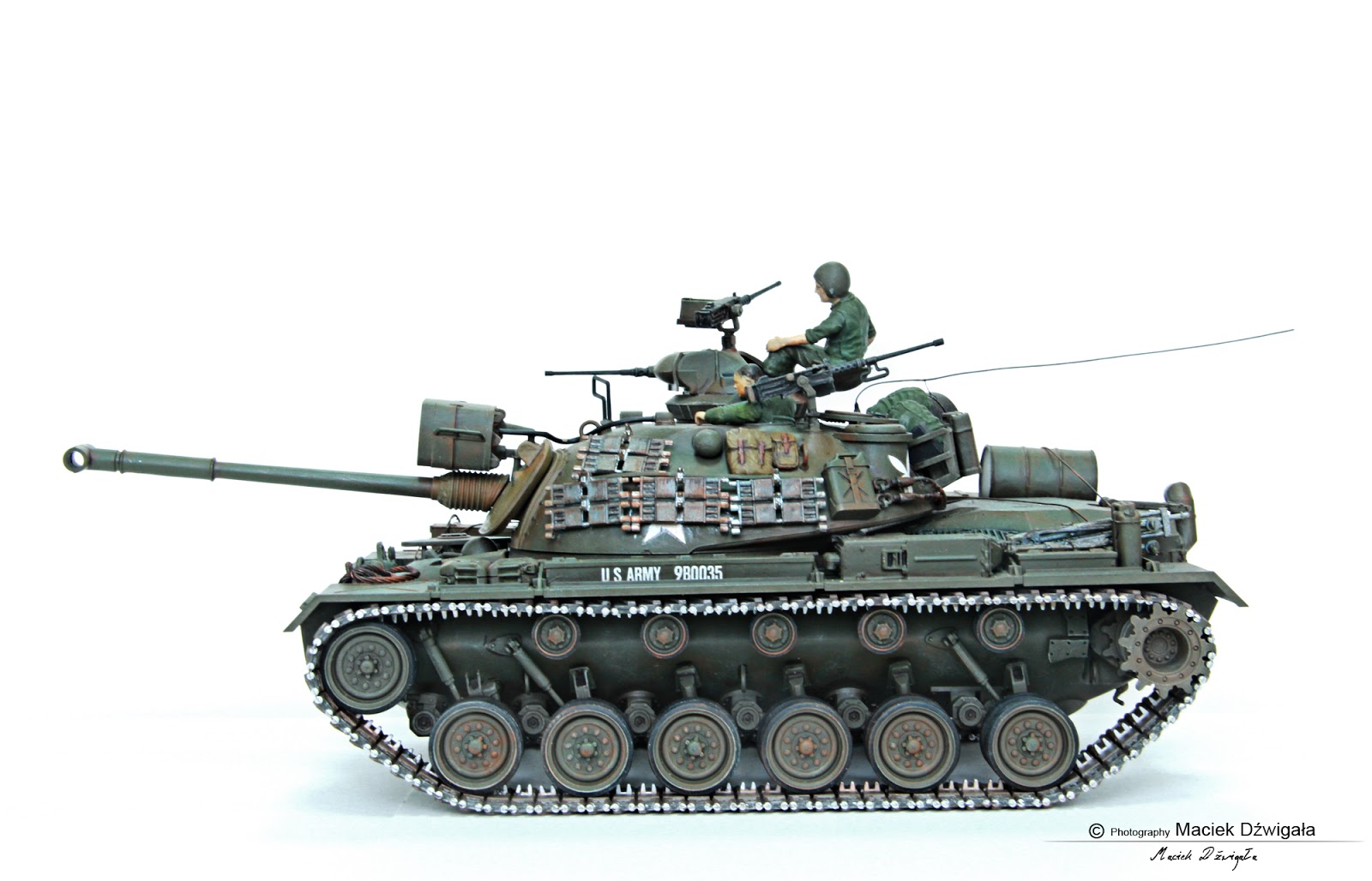 Modelarstwo przez małe "m": M48 Patton - 1:35 Tamiya