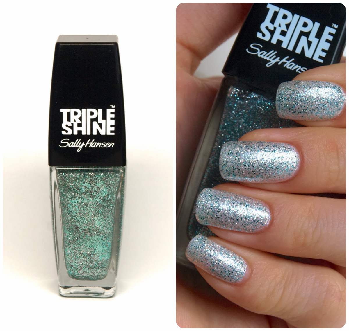 Sally Hansen Triple Shine Nail Polish in "Fanta-Sea" & "Scale Up ...