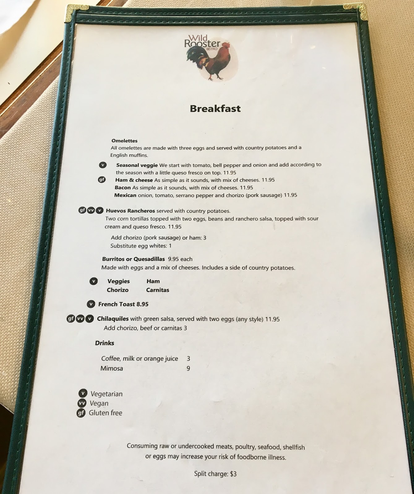 Sacramento Vegan: Wild Rooster Bistro