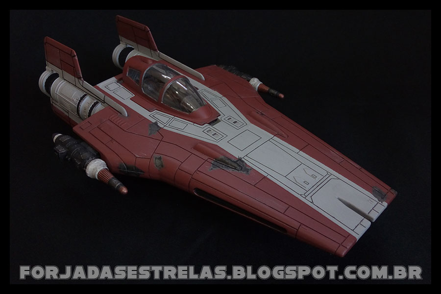 Forja das Estrelas: Custom Star Wars - A-wing - Battlefront 2