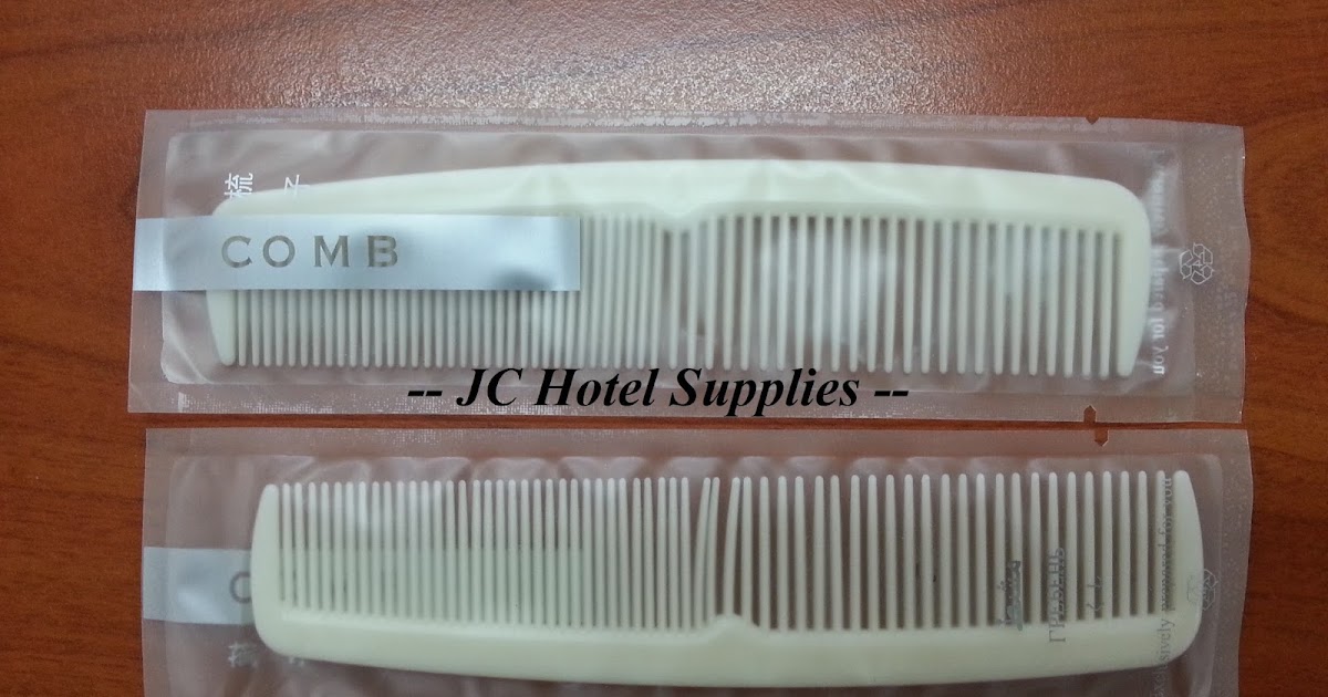 JC Hotel Supplies: Hotel size comb