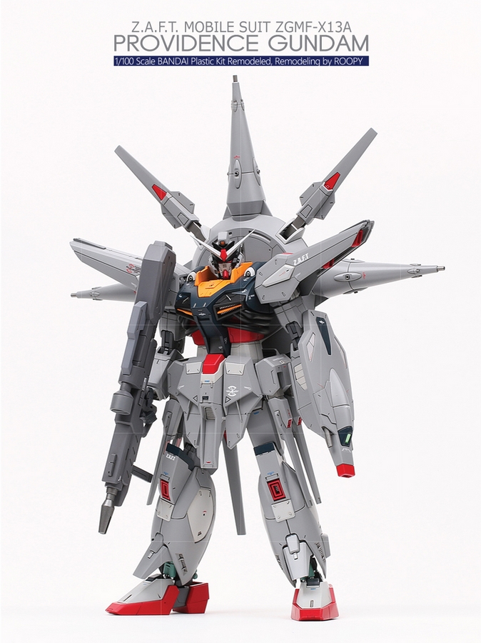 Custom Build: 1/100 Providence Gundam [Detailed]