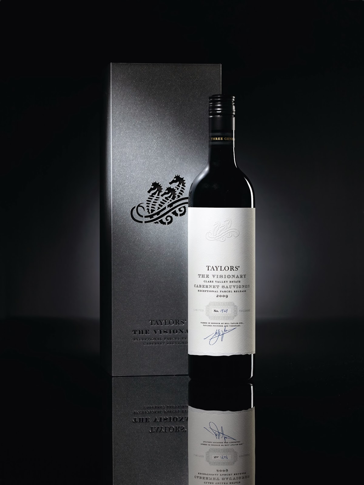 Taylors The Visionary Cabernet Sauvignon on Packaging of the World ...
