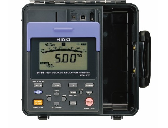 HIOKI 3455 HIGH VOLTAGE INSULATION HiTESTER ~ Darmatek Alat Ukur dan ...