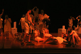 "Circus Olympus" ... Greek Theatre!: Perseus & Medusa Production Photos