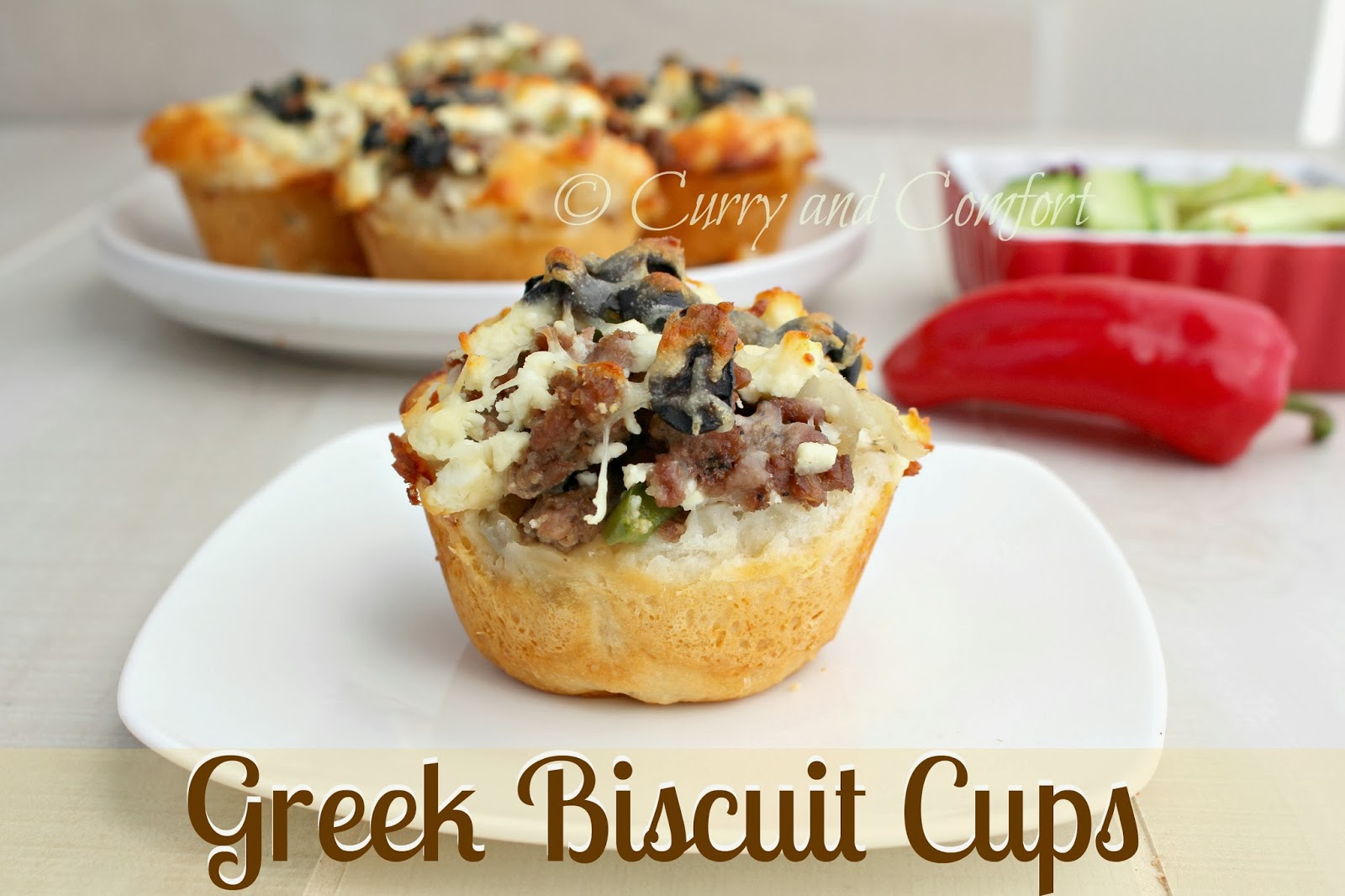 Kitchen Simmer: Greek Biscuit Cups