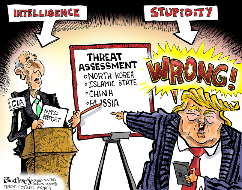 Hackwhackers: Today's Cartoons: Willful Ignorance