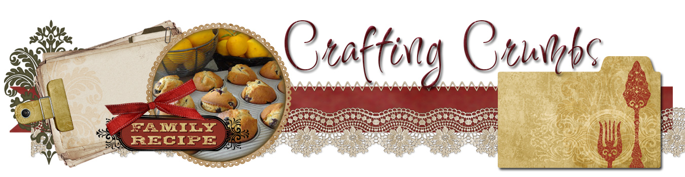 Crafting Crumbs: Peach Melba Cobbler