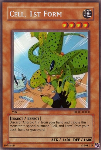 My Yu-Gi-Oh Created Cards: Dragon Ball Z