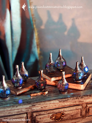 Pixie Dust Miniatures: Potions, Tonics, Ointments and Poisons...