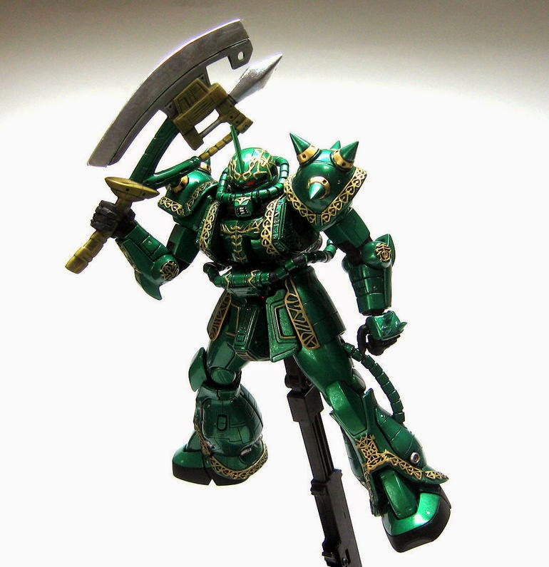 MG 1/100 Zaku II (Dozle Zabi Use) - Custom Build
