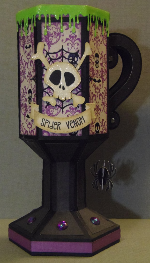 Craft with Bee: Halloween Goblet