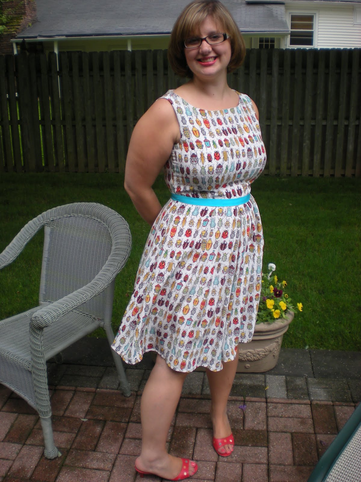 Erika Made It: Bug Dress: Simplicity 2444