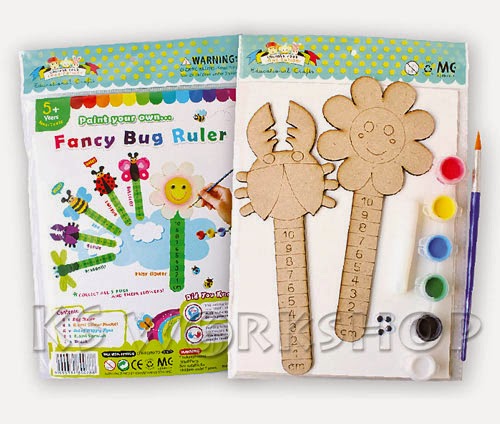 KIDZACT ~ KIDS CHILDHOOD'S PAINTER: DIY Retails - Wooden Craft Family