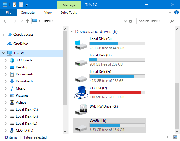 How to Check Free Hard Drive Space in Windows