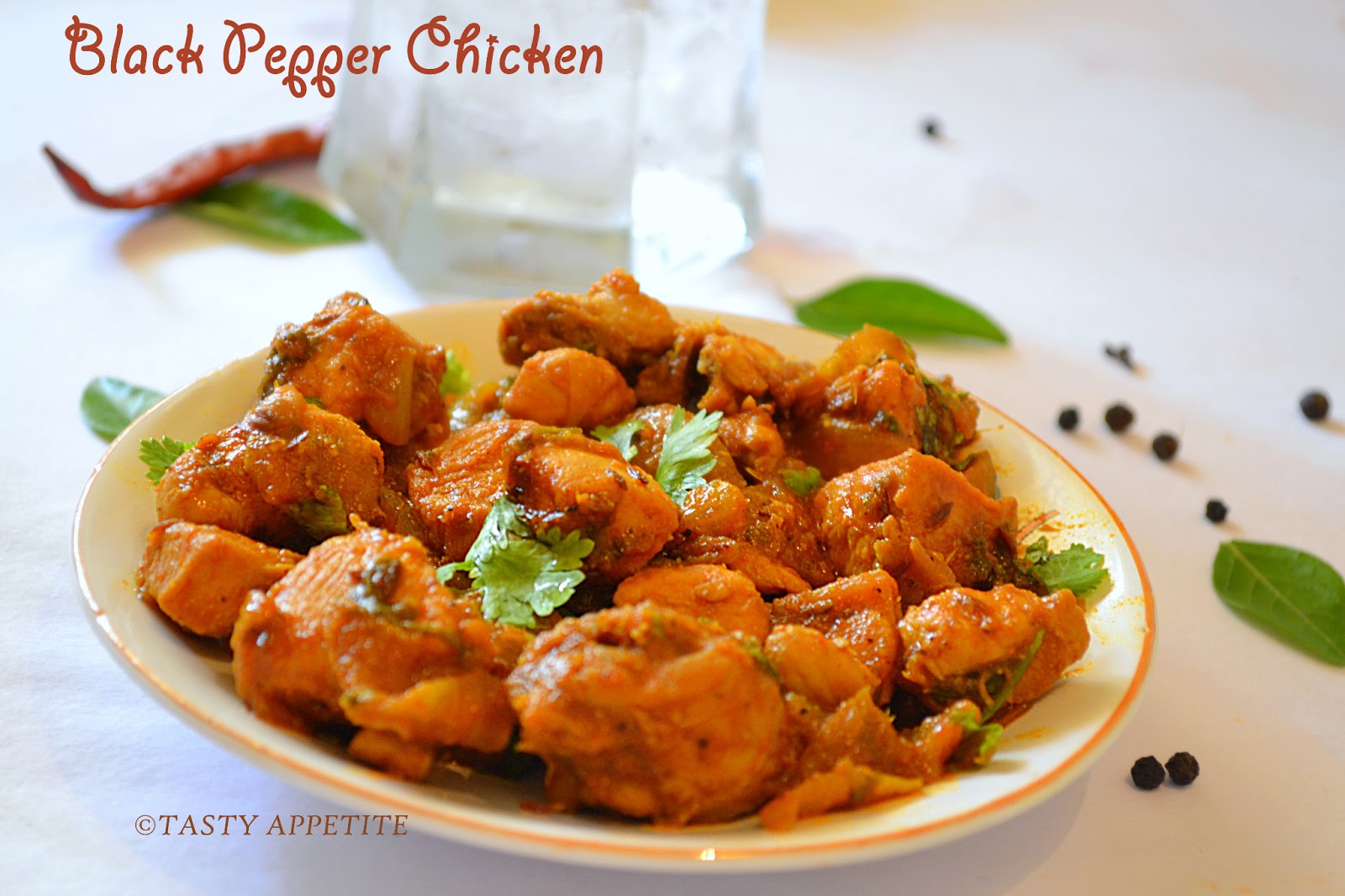 How to make Murgh Kali Mirch / Indian Black Pepper Chicken: