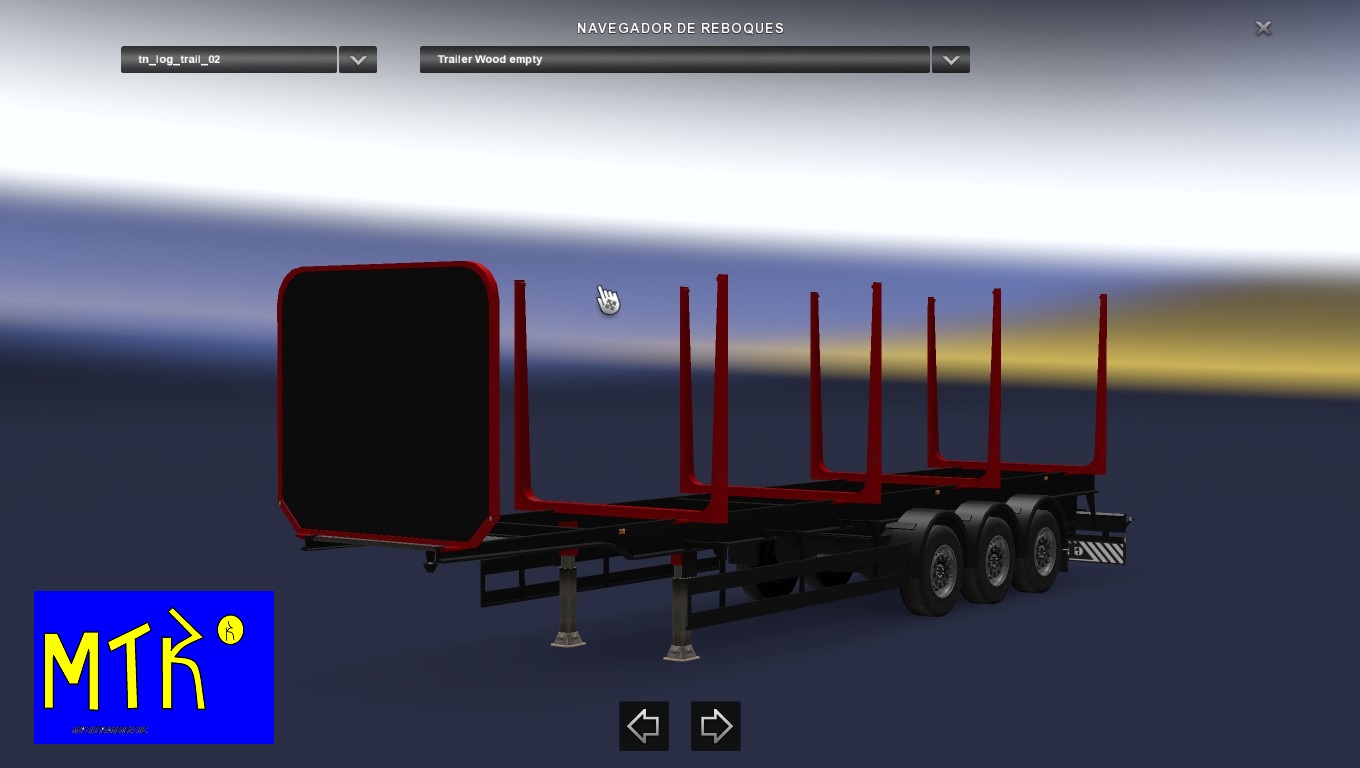 MTRMARIVALDOTADEU: Euro Truck Simulator 2 - Log Trailer Standalone by ...