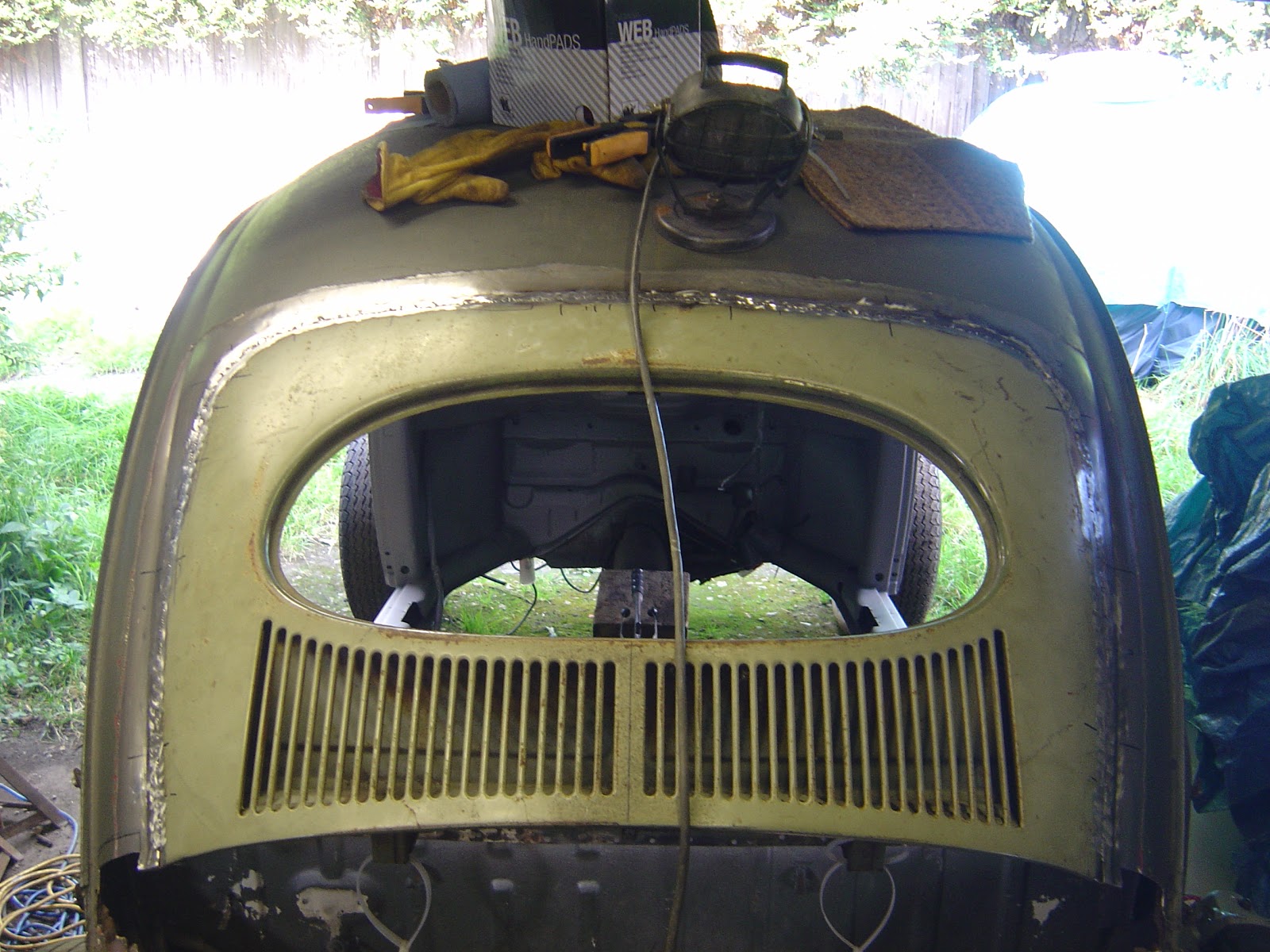 Mally's Random Ramblings: Oval window conversion for your Baja, sir?