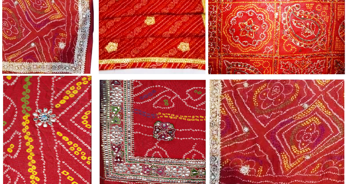 Rajasthani Traditional Dress Female Chundar or Chundari - राजस्थान की ...