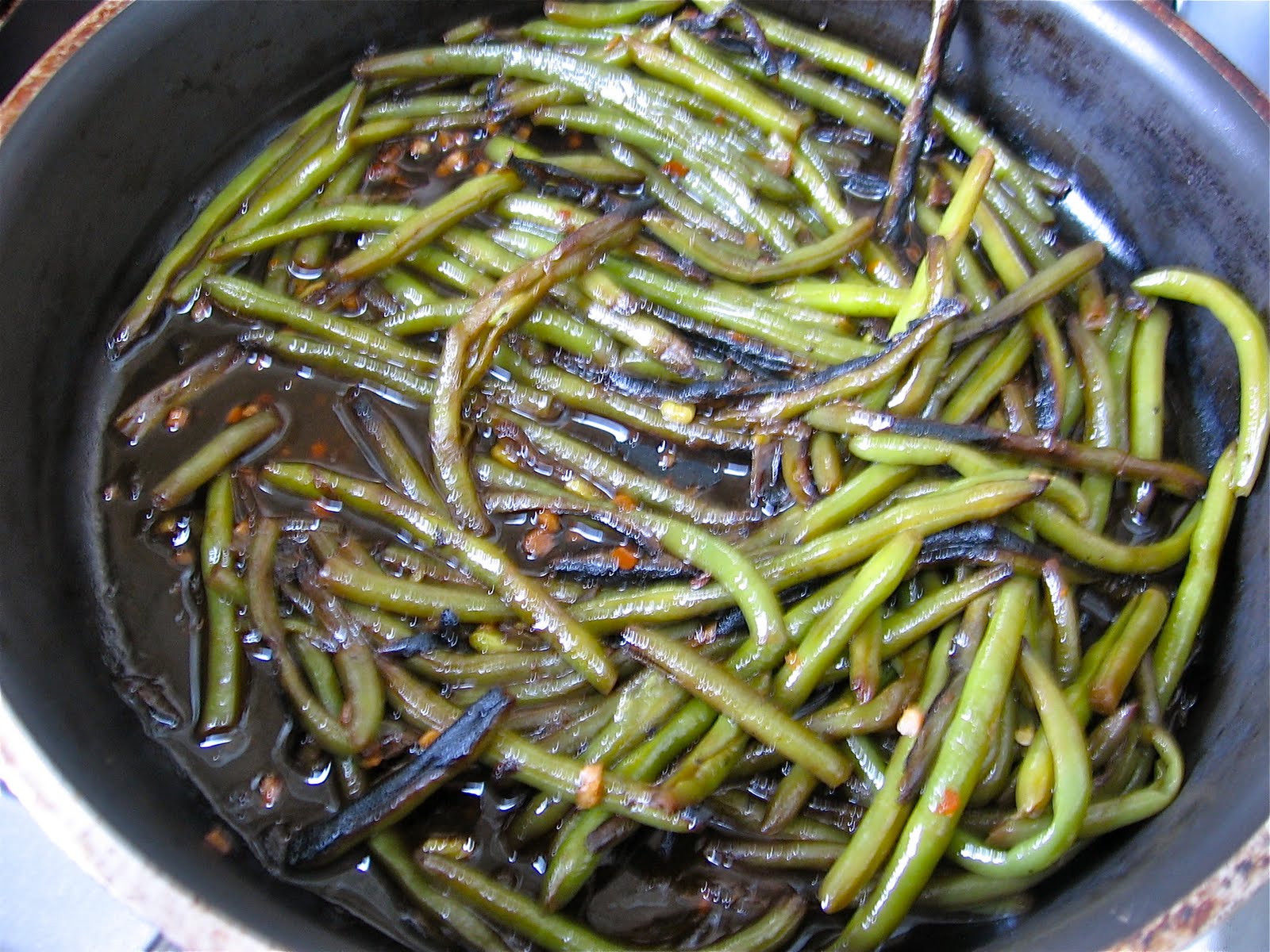 Thymetodine: Easy Eggplant and Burnt Beans?