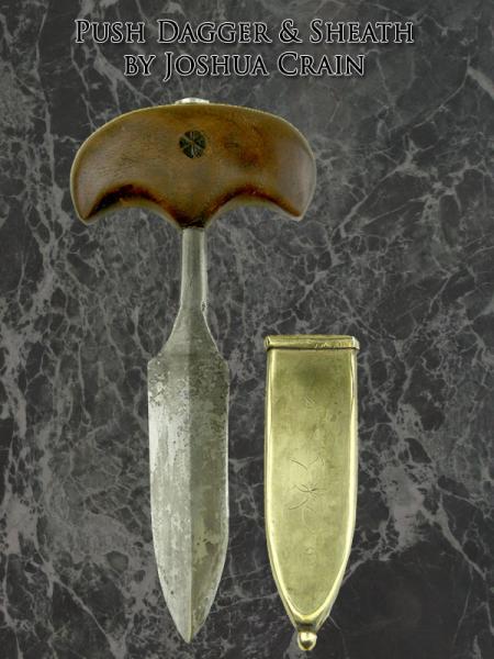 Contemporary Makers: 2015 CLF Auction Item: Push Dagger & Sheath by ...