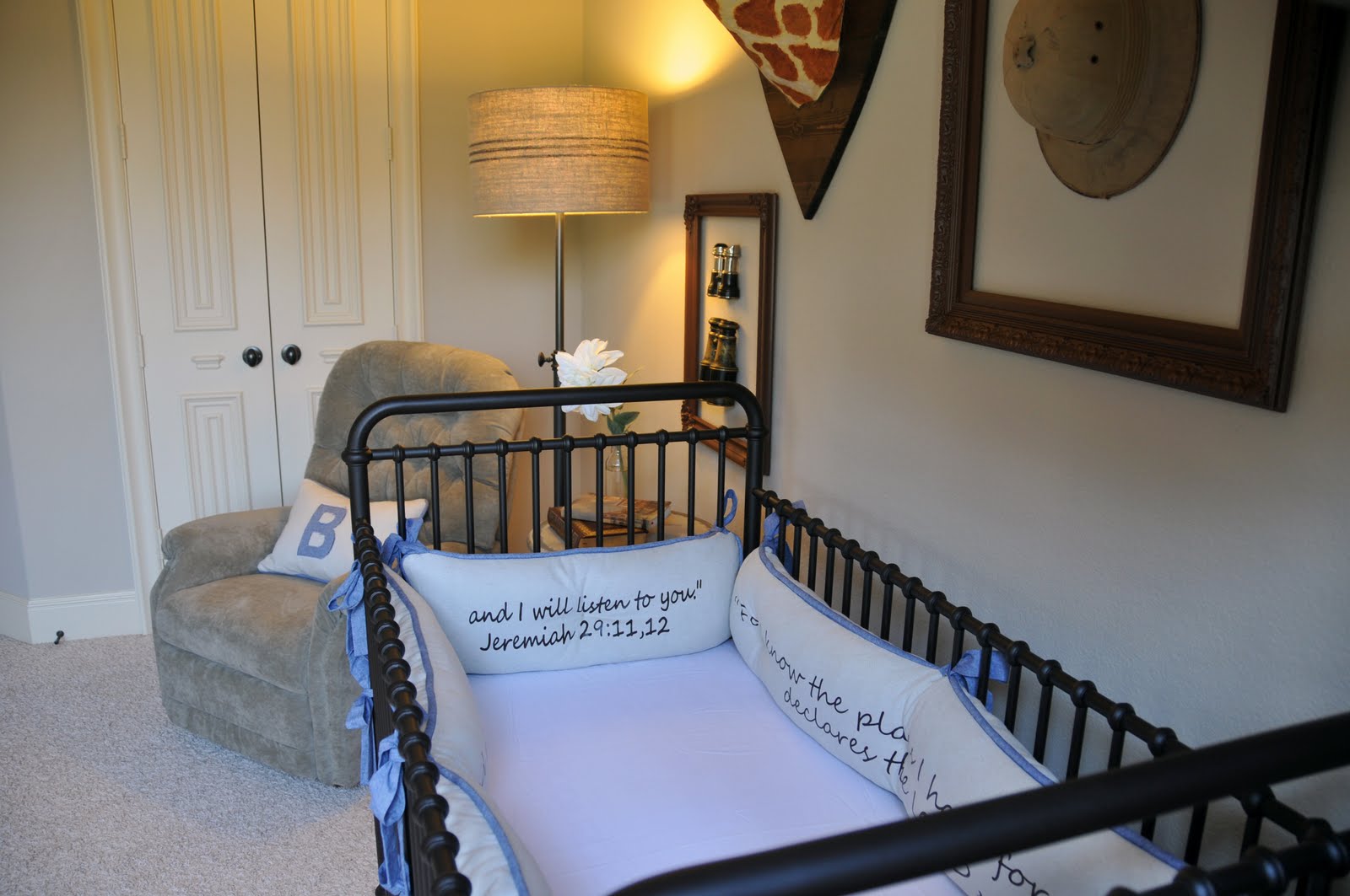 The Green Pea Boutique: Handmade Boy Nursery