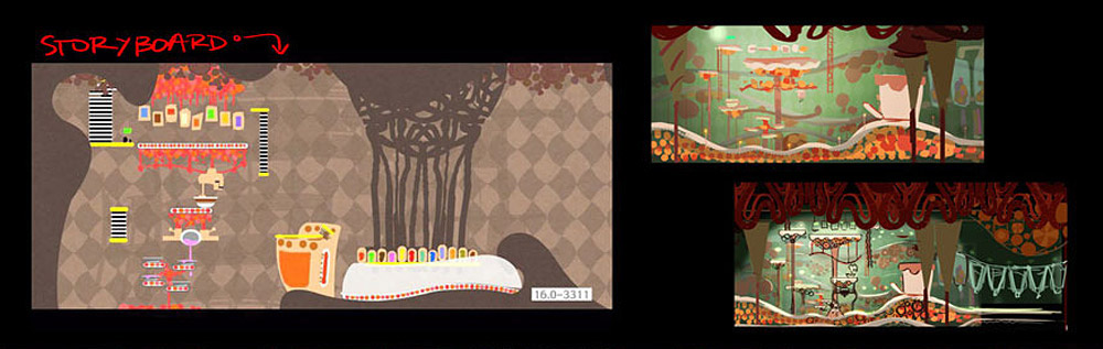 Living Lines Library: Wreck-It Ralph (2012) - Storyboards