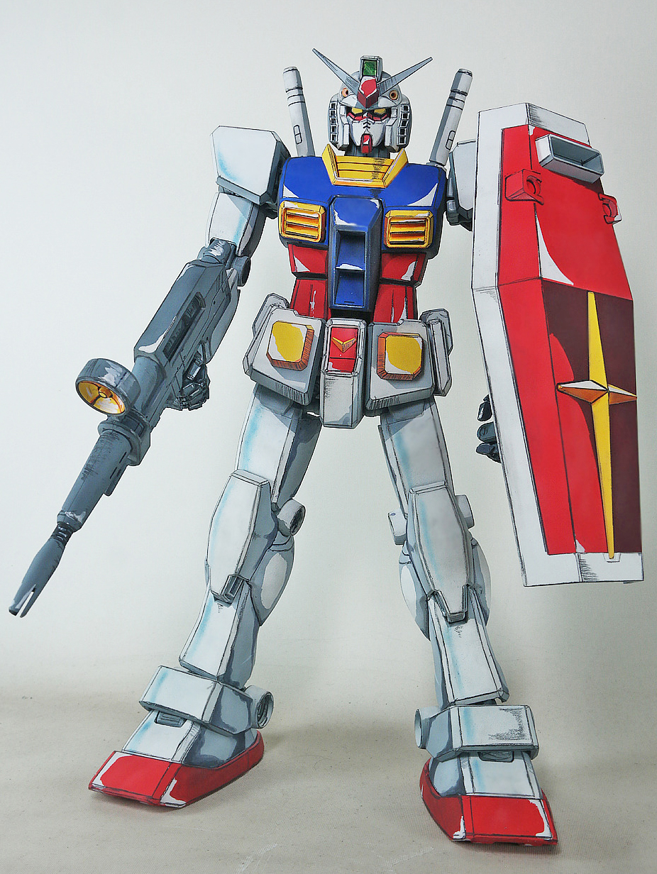 GUNDAM GUY: PG 1/60 RX-78-2 Gundam 'Anime Colors Custom' - Customized Build