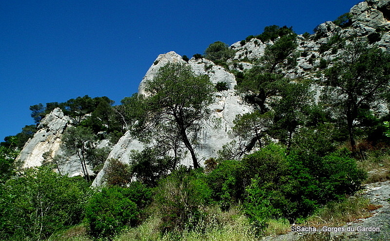 Un jour....Une photo !: Les gorges du Gardon de Collias à la chapelle ...