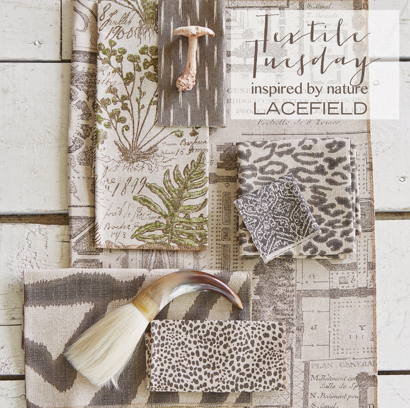 INSPIRED DESIGN: Textile Tuesday: Inspired by Nature