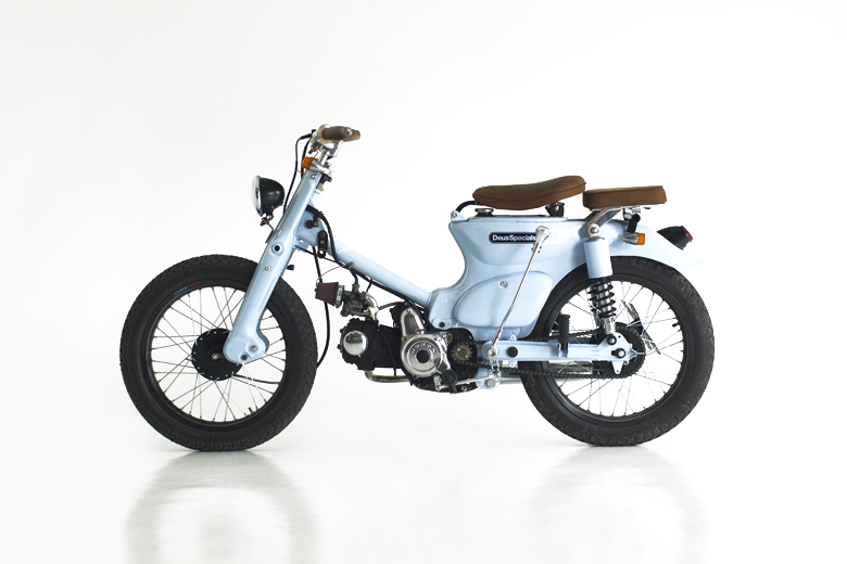Honda C70 "The Little Blue" by Deus Ex Machina - Lsr Bikes