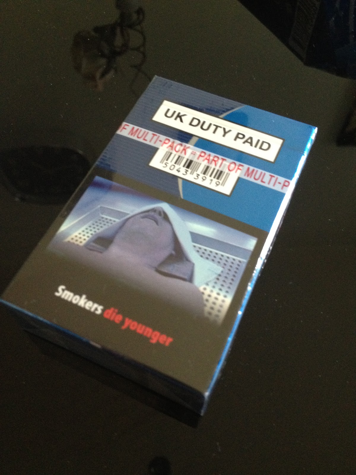 Sarah Pritchard - Design Practice: Smoking - Cigarette Packet