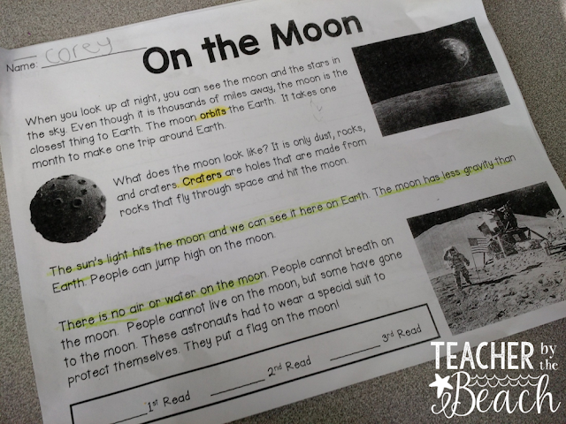 Learning About Space - Teacher by the Beach