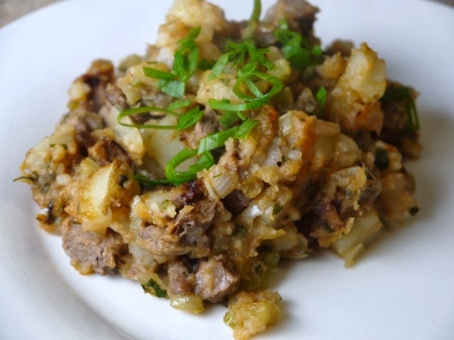 Clockwatching Tart: Prime Rib Hash