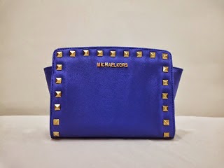 Sarae Butik: Tas Michael Kors (MK) Mini Selma Messenger Studded