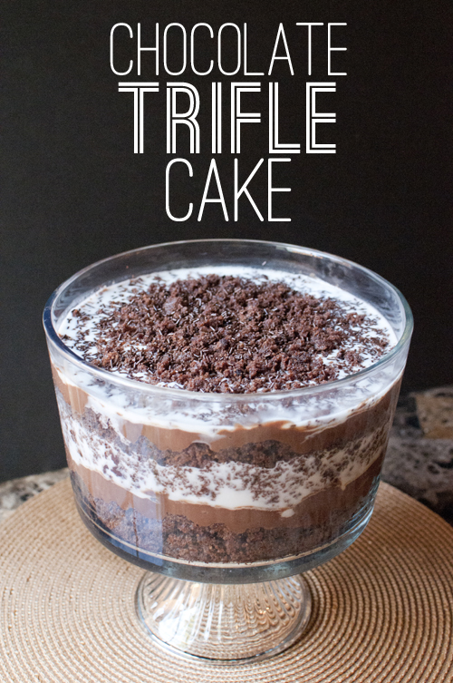 VeganFling: Chocolate Trifle Cake