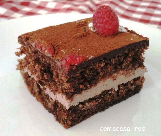 Com a casa, res!: PASTÍS DE XOCOLATA AMB CREMA DE MASCARPONE