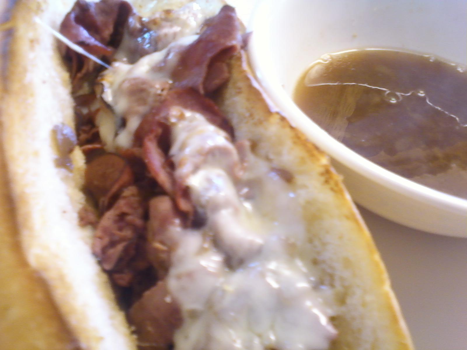 Country Livin': Dripping Roast Beef Sandwich