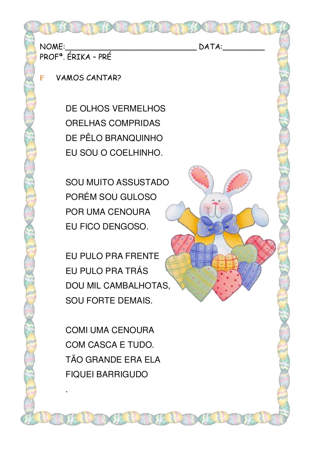 Poesias Sobre A Páscoa - RETOEDU