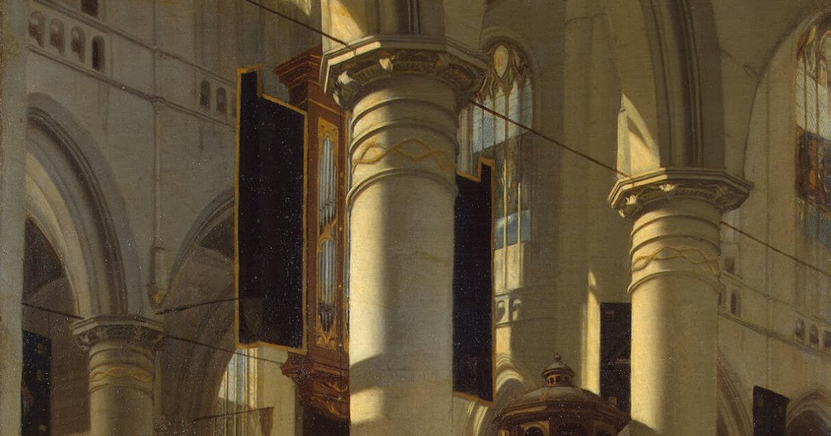 Interior of a Church - Emmanuel de Witte | Endless Paintings