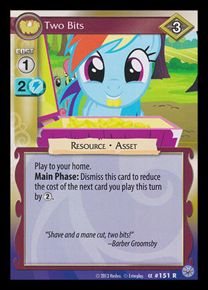 MLP Two Bits CCG Cards | MLP Merch