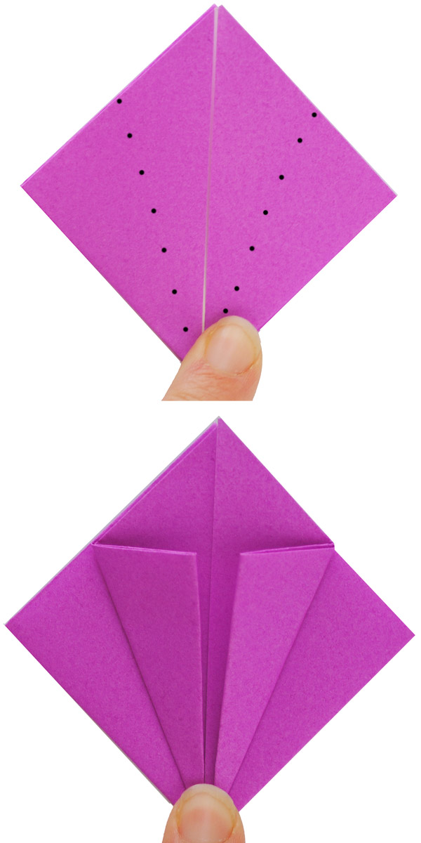 zakka life: How to Fold Origami Diamonds