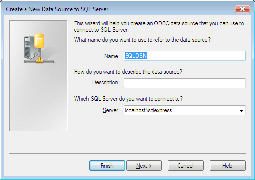 Spicy Articles How To Create Dsn To Connect To Sql Server Database