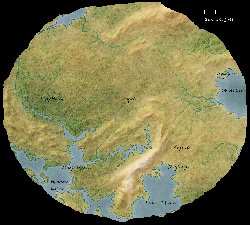 Enoch City Blues: Background With Map