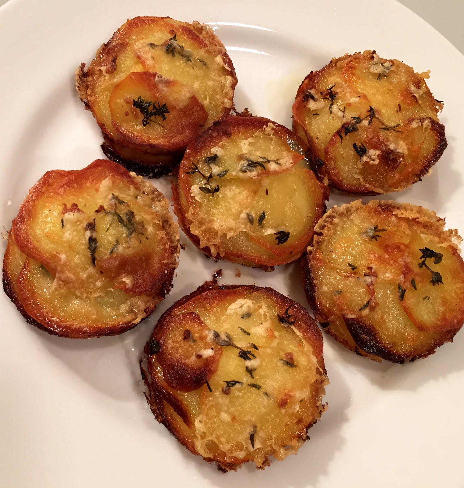 Manuela ai fornelli: Mini gratin di patate alla Dauphinoise