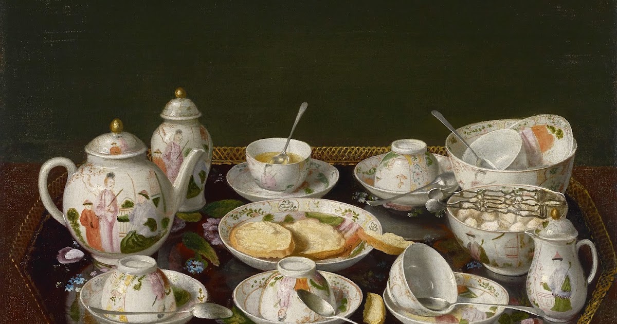 Enjoy some Damn Fine Art : Jean Étienne Liotard. Still Life - Tea Set ...