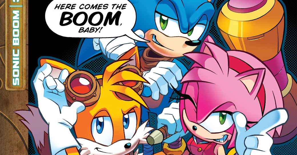 Hedgehogs Can't Swim: Sonic Boom: Issue 3