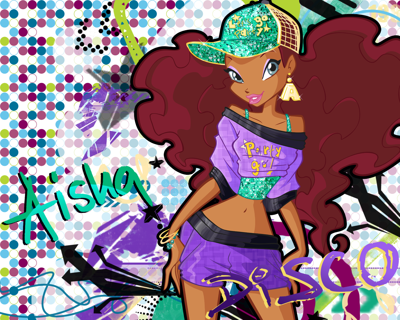 Fondo de pantalla Layla Disco - Winx Club All